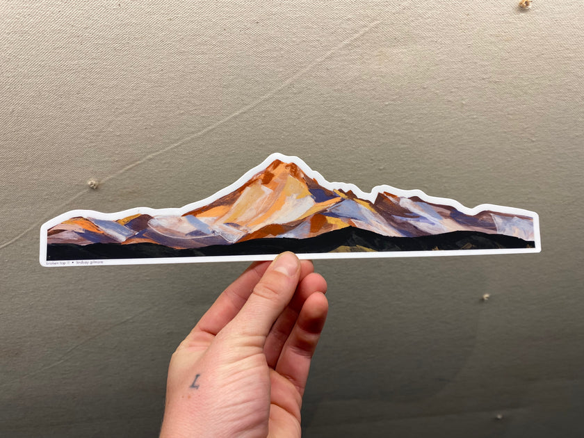 Large Cascade Range Stickers – The Workhouse Bend