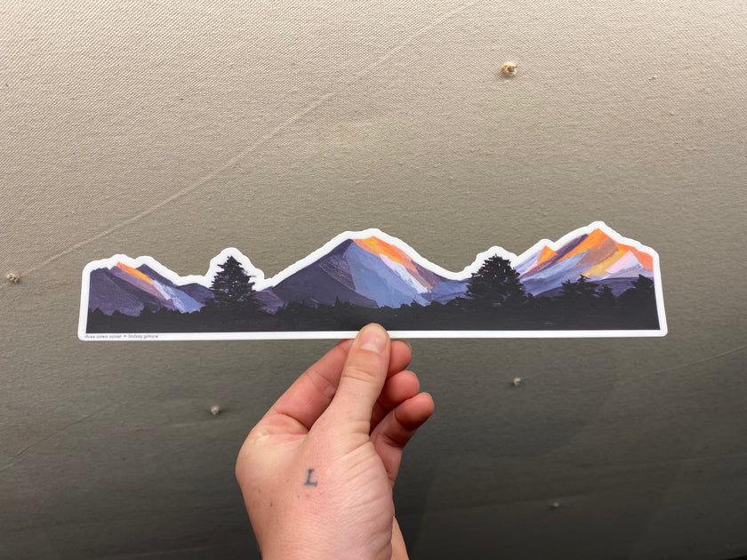 Large Cascade Range Stickers – The Workhouse Bend
