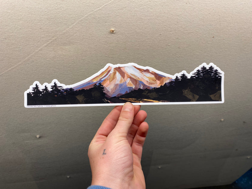 Large Cascade Range Stickers – The Workhouse Bend
