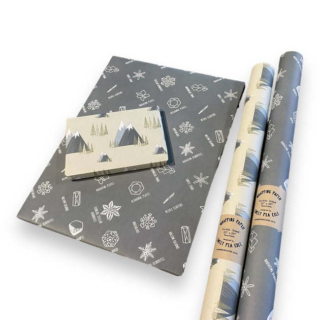 Snow + Mountains Gift Wrap – The Workhouse Bend