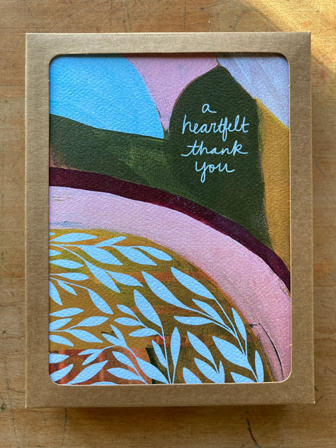 Greeting Cards (Box of 8) - A heartfelt thank you – The Workhouse Bend