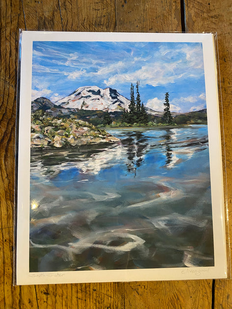 South Sister 8x10 Print – The Workhouse Bend