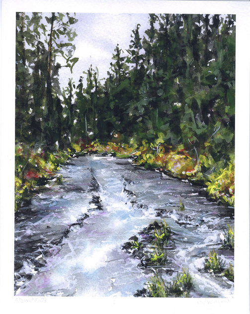 Wizard Falls 8x10 Print – The Workhouse Bend