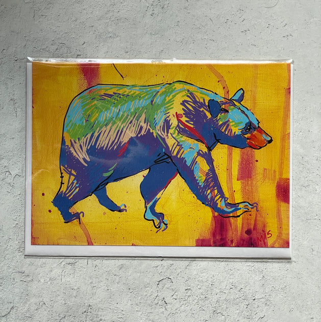 Western Animals, Black Bear Card – The Workhouse Bend