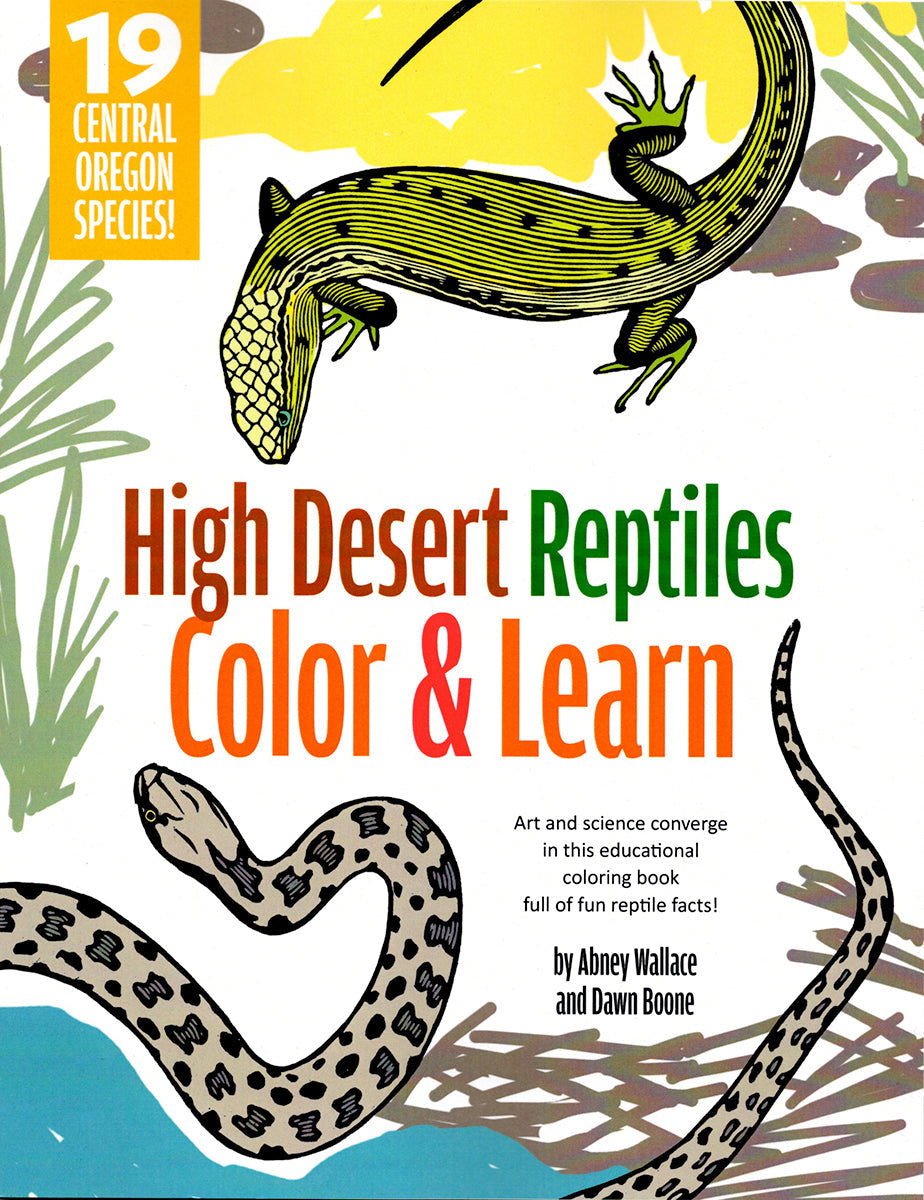 reptile coloring book
