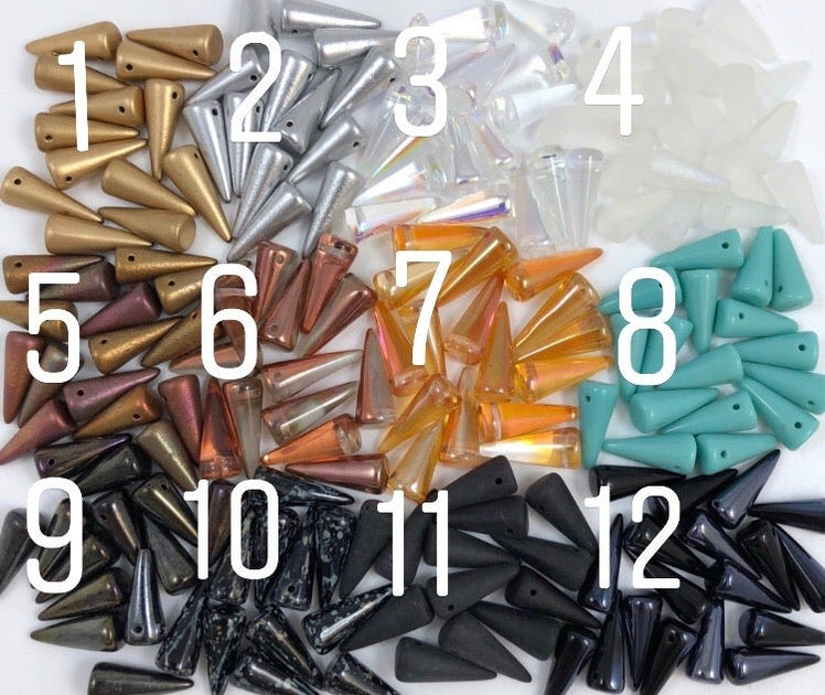 Long Spiked Triangle Earring – The Workhouse Bend