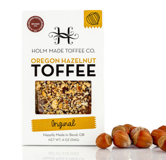Original Oregon Hazelnut Toffee – The Workhouse Bend