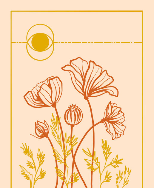 Print (8"x10") - Poppy Moon – The Workhouse Bend